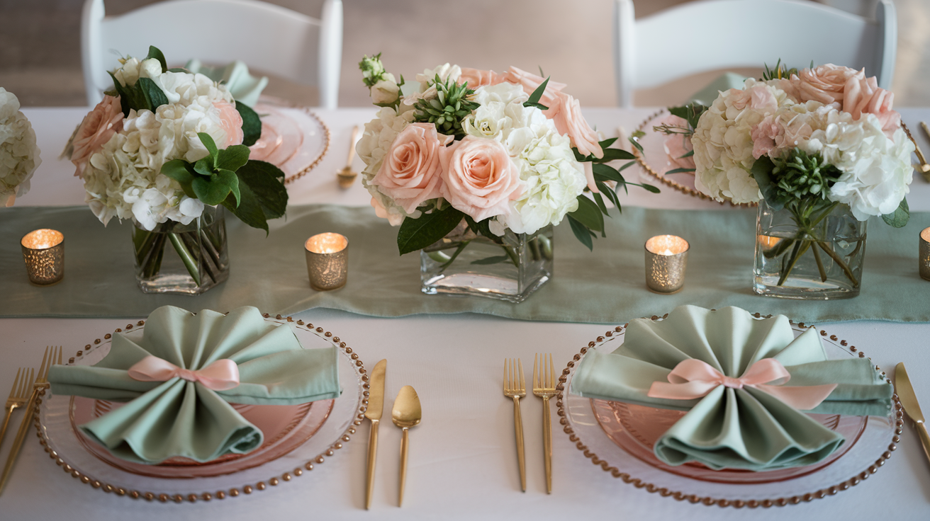 19 Sage Green Wedding Table Settings That Will Leave Guests Speechless ...