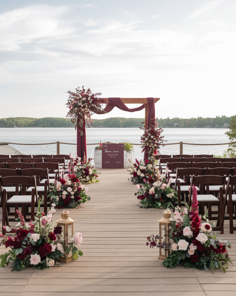 20 Burgundy Wedding Ideas That Balance Romance and Rich Color - AdoroEvents
