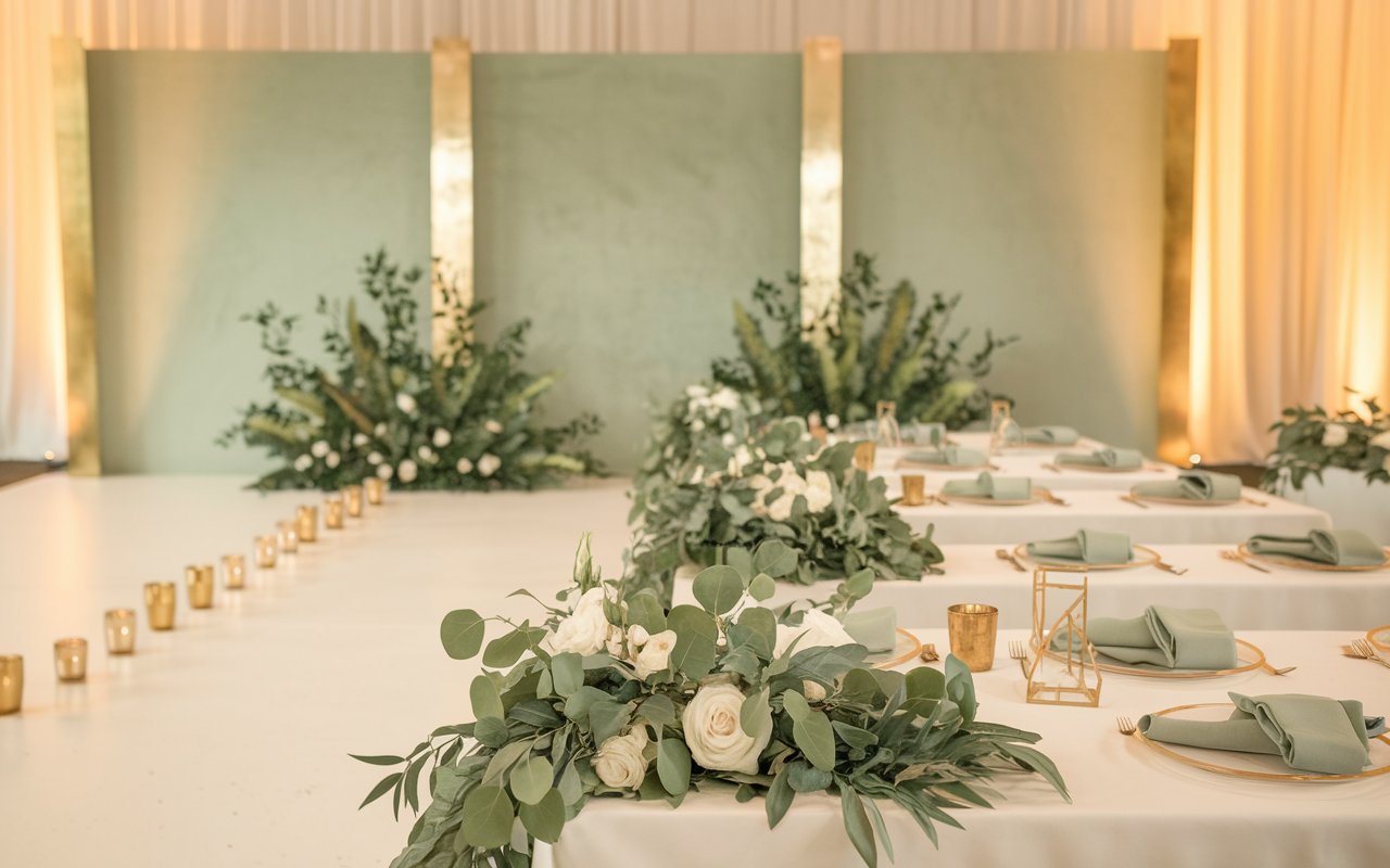 20 Chic Sage Green and Gold Wedding Ideas Everyone Will Talk About ...