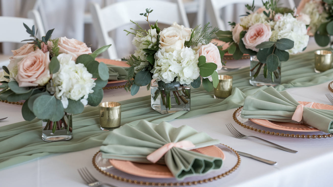 19 Sage Green Wedding Table Settings That Will Leave Guests Speechless ...