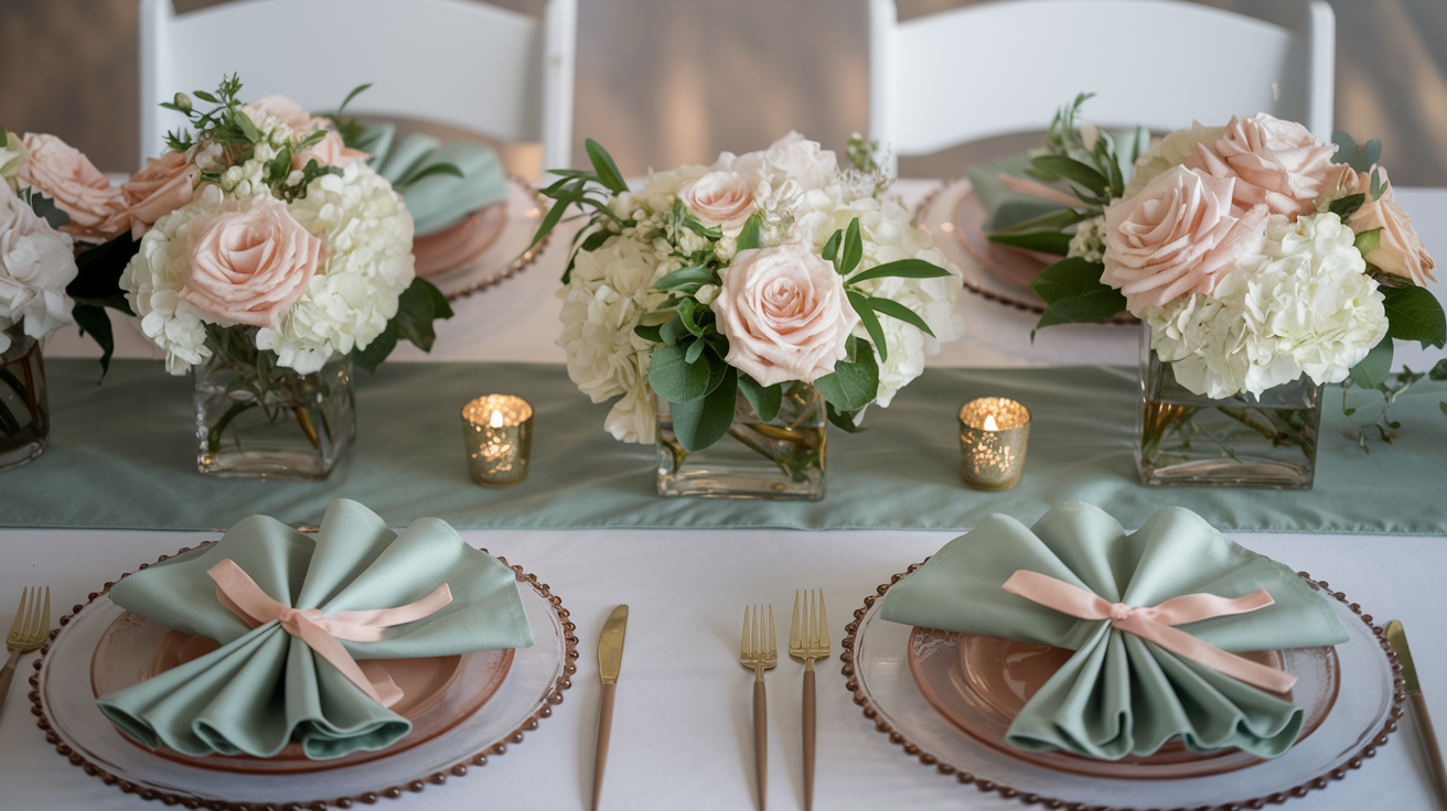 19 Sage Green Wedding Table Settings That Will Leave Guests Speechless ...