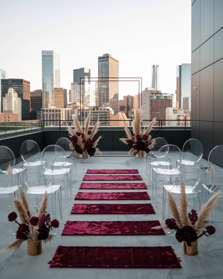 20 Burgundy Wedding Ideas That Balance Romance and Rich Color - AdoroEvents