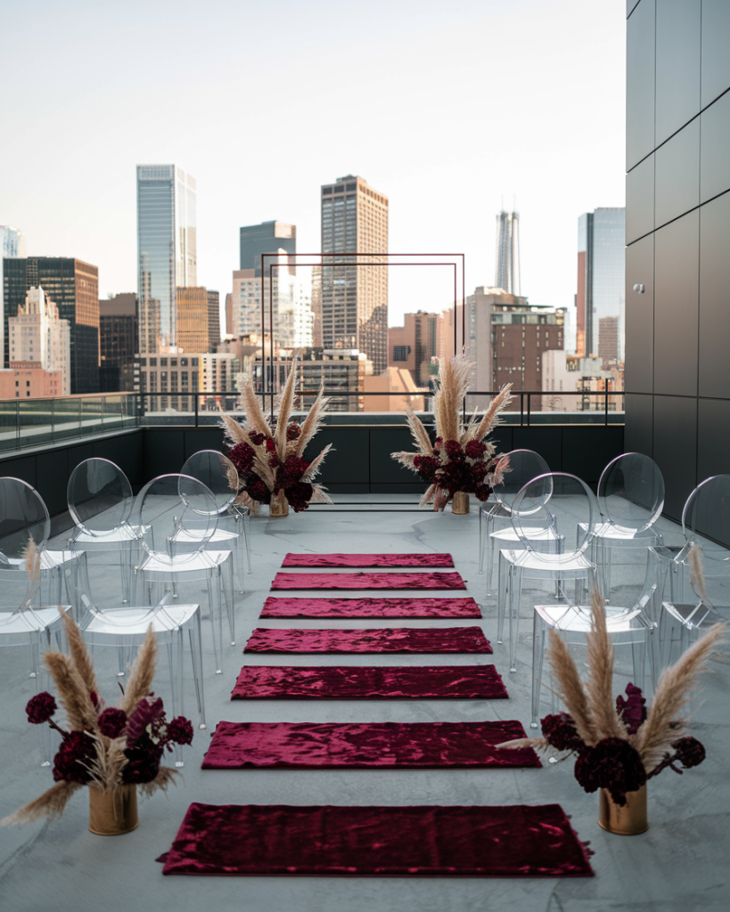 20 Burgundy Wedding Ideas That Balance Romance and Rich Color - AdoroEvents