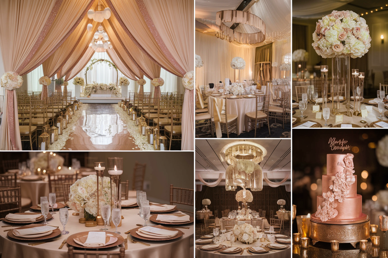 20 Irresistible Champagne Wedding Colors You’ll Love Forever - AdoroEvents