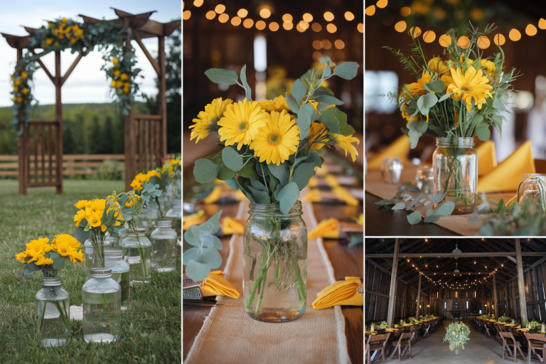 23 Breathtaking Yellow Wedding Ideas That Will Steal the Show - AdoroEvents