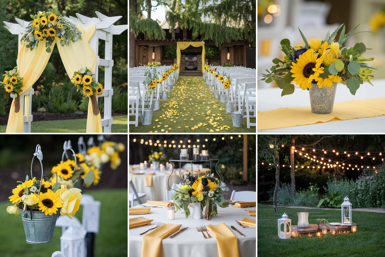 23 Breathtaking Yellow Wedding Ideas That Will Steal the Show - AdoroEvents