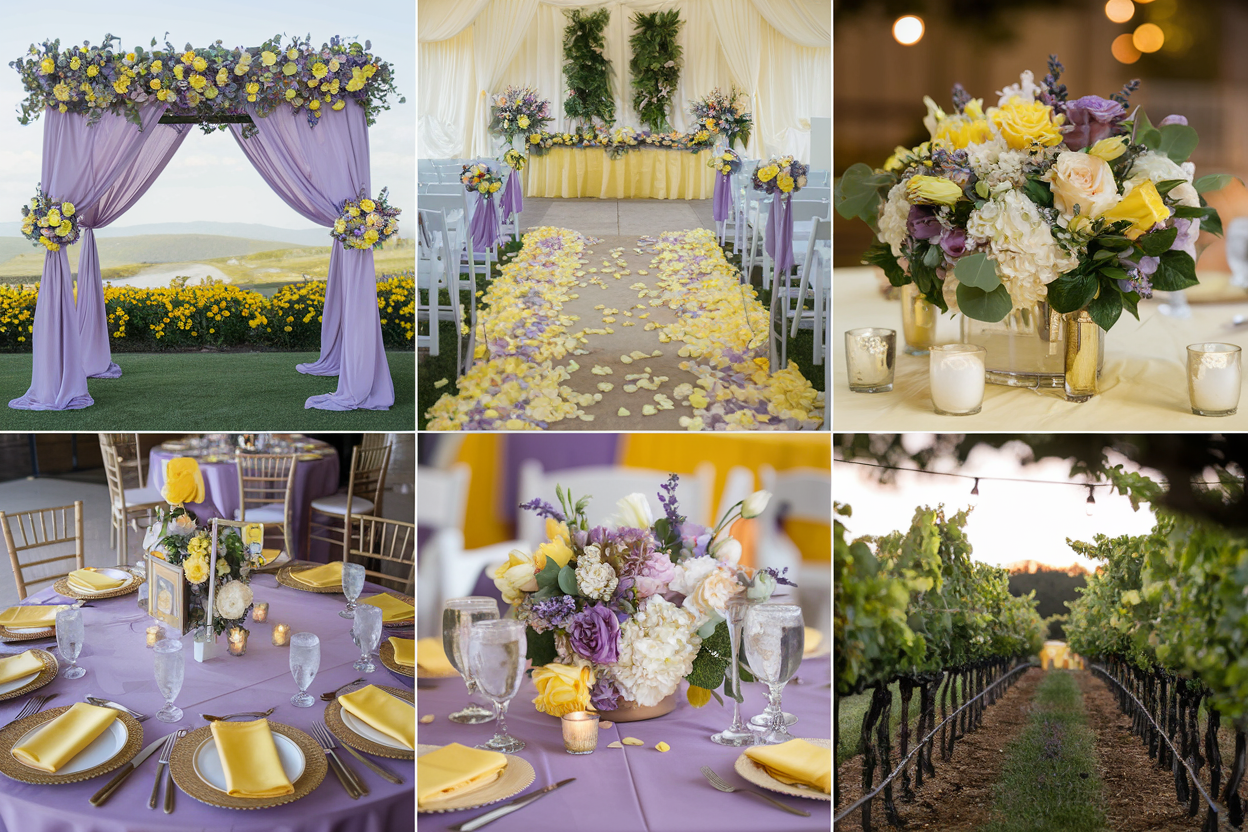 23 Breathtaking Yellow Wedding Ideas That Will Steal the Show - AdoroEvents