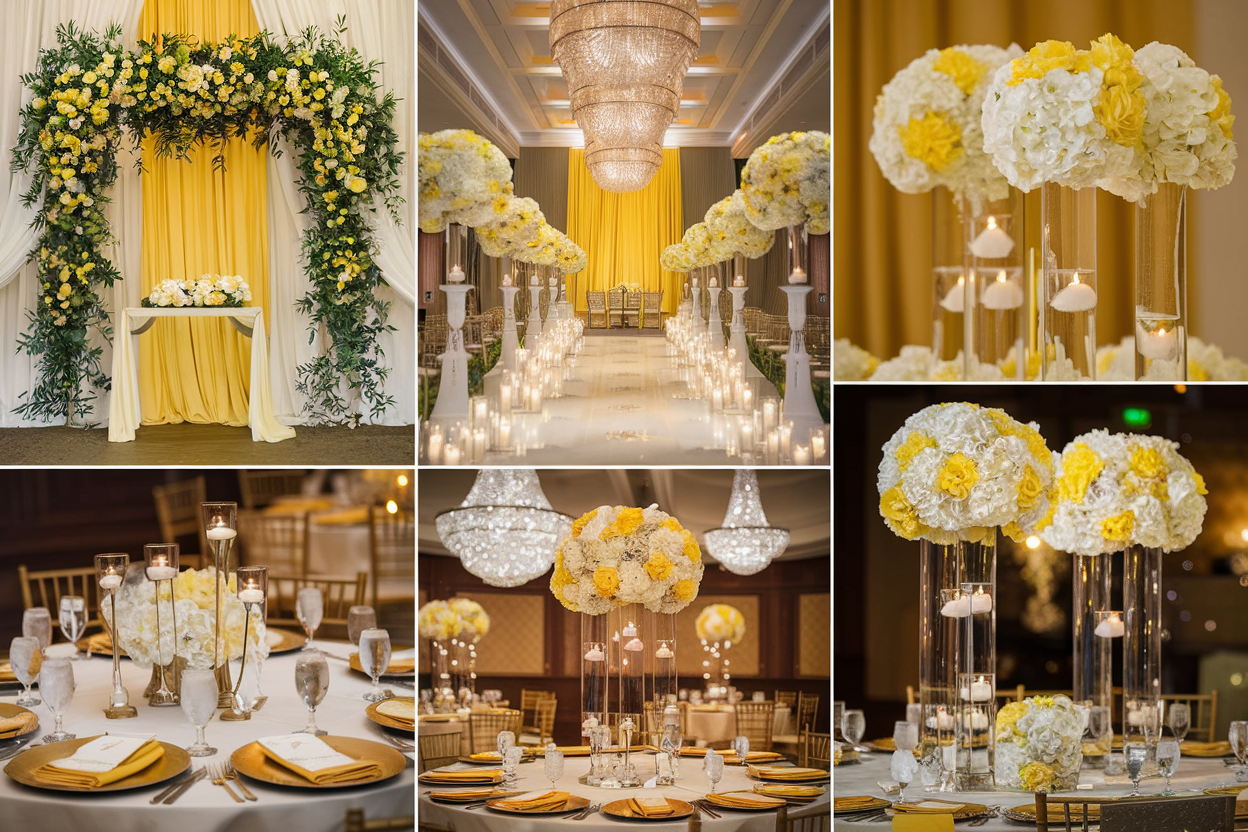23 Breathtaking Yellow Wedding Ideas That Will Steal the Show - AdoroEvents