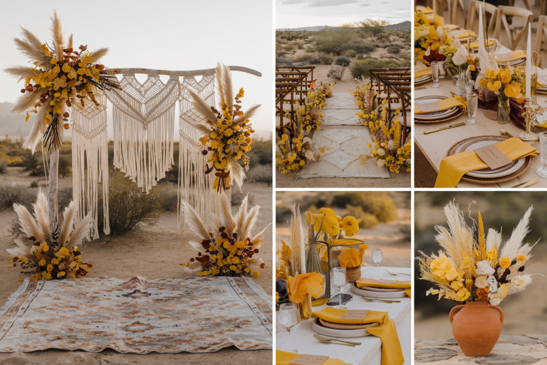 23 Breathtaking Yellow Wedding Ideas That Will Steal the Show - AdoroEvents