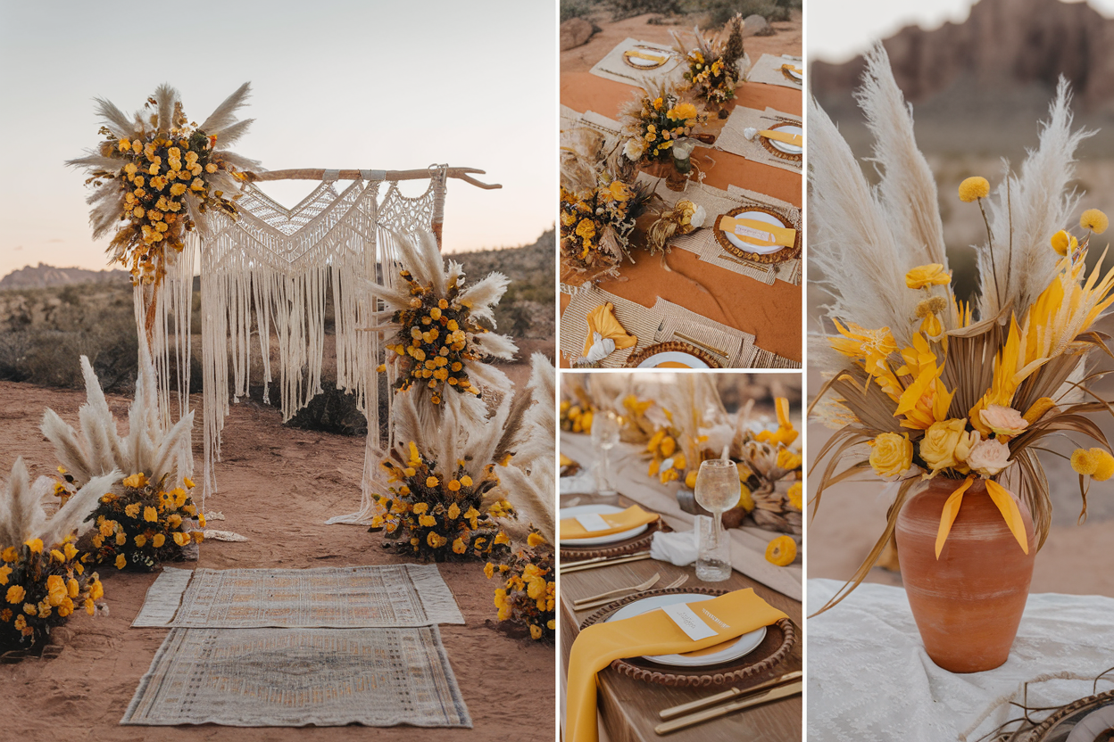 23 Breathtaking Yellow Wedding Ideas That Will Steal the Show - AdoroEvents