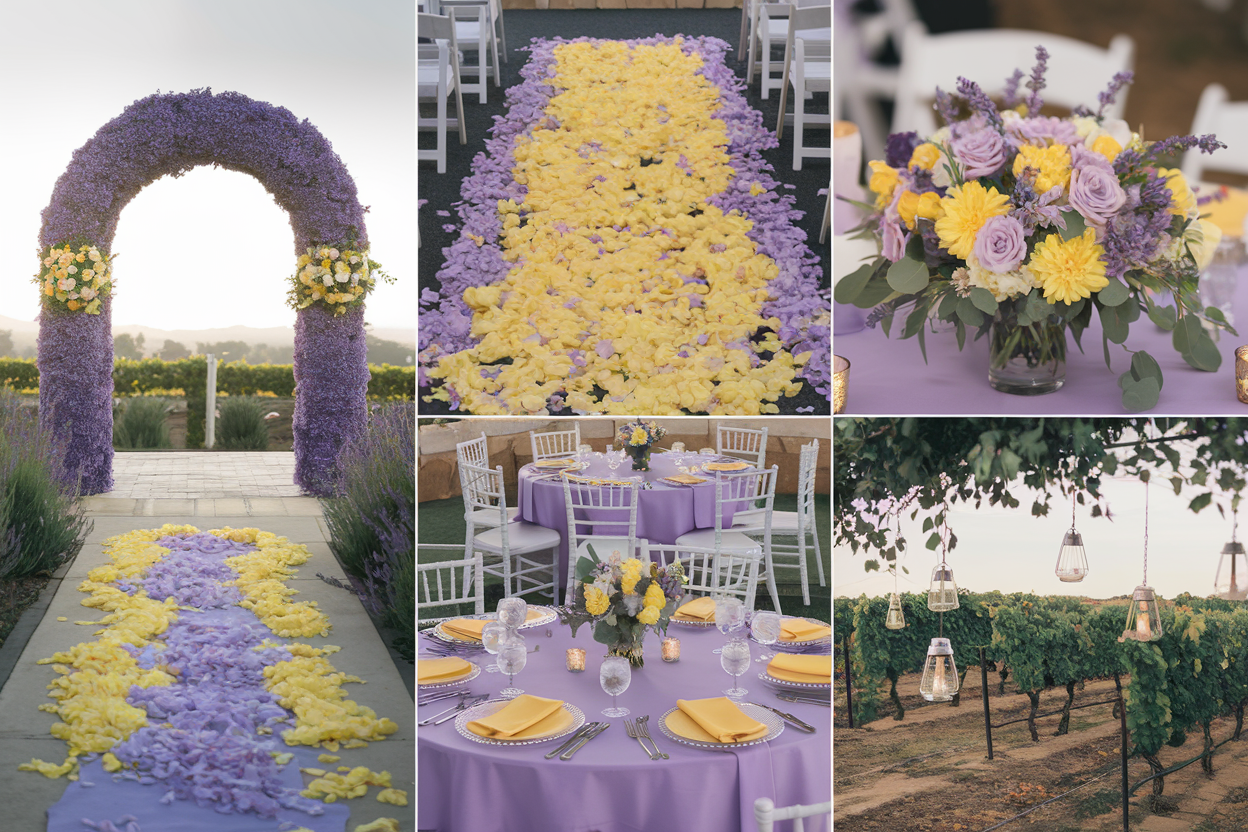 23 Breathtaking Yellow Wedding Ideas That Will Steal the Show - AdoroEvents
