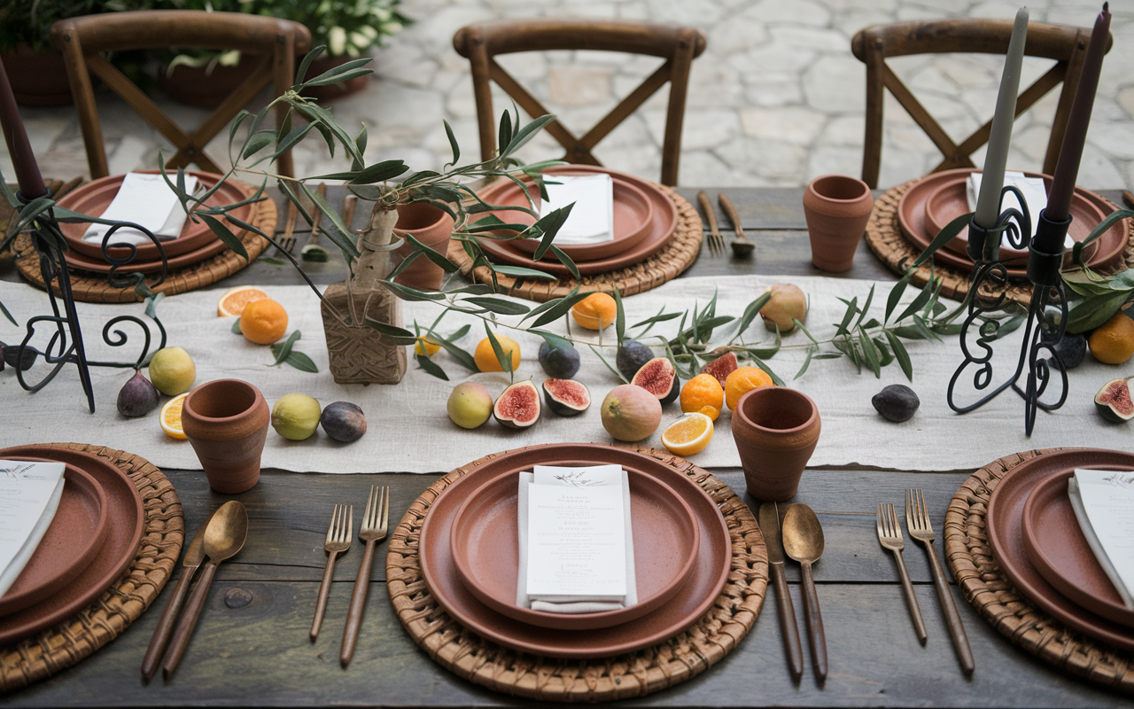 19 Terracotta Wedding Table Setups That Will Make Your Reception ...