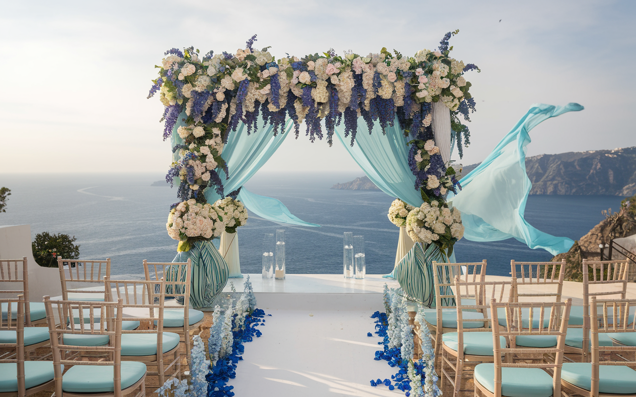 17 Dreamy French Blue Wedding Ideas That Feel Like a Royal Affair ...