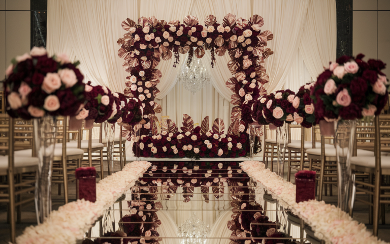 18 Unforgettable Maroon Wedding Ideas That Will Have Everyone Talking ...