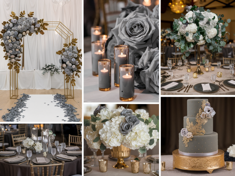 14 Mesmerizing Gray Wedding Color Ideas That Are Pure Perfection ...
