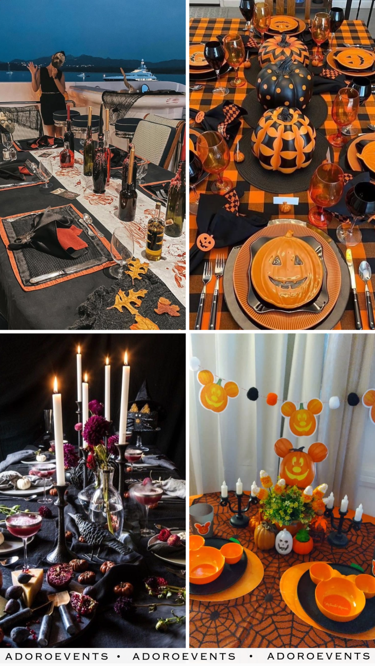 24 Halloween Table Setting Decor Ideas That Guests Will Remember More ...