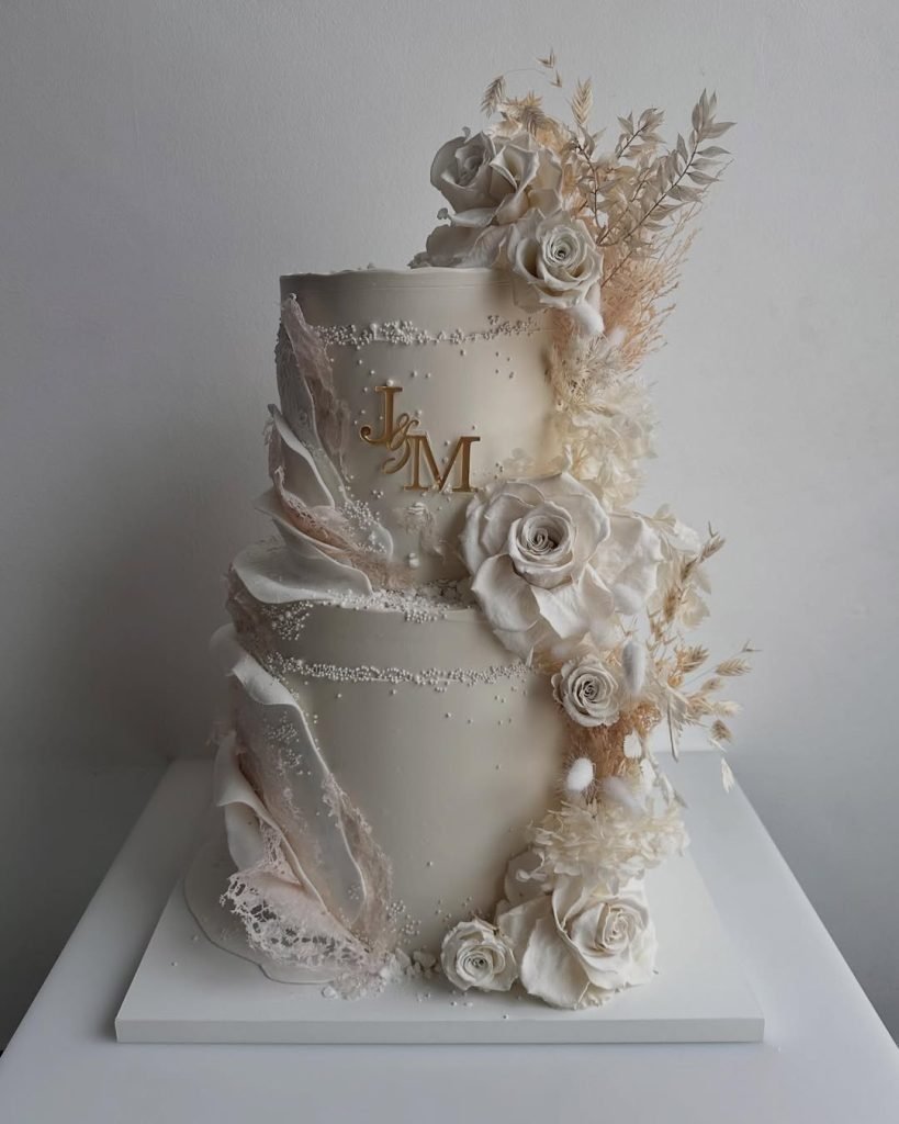 22 Insanely Stunning Boho Wedding Cake Ideas You’ll Regret Not Pinning ...