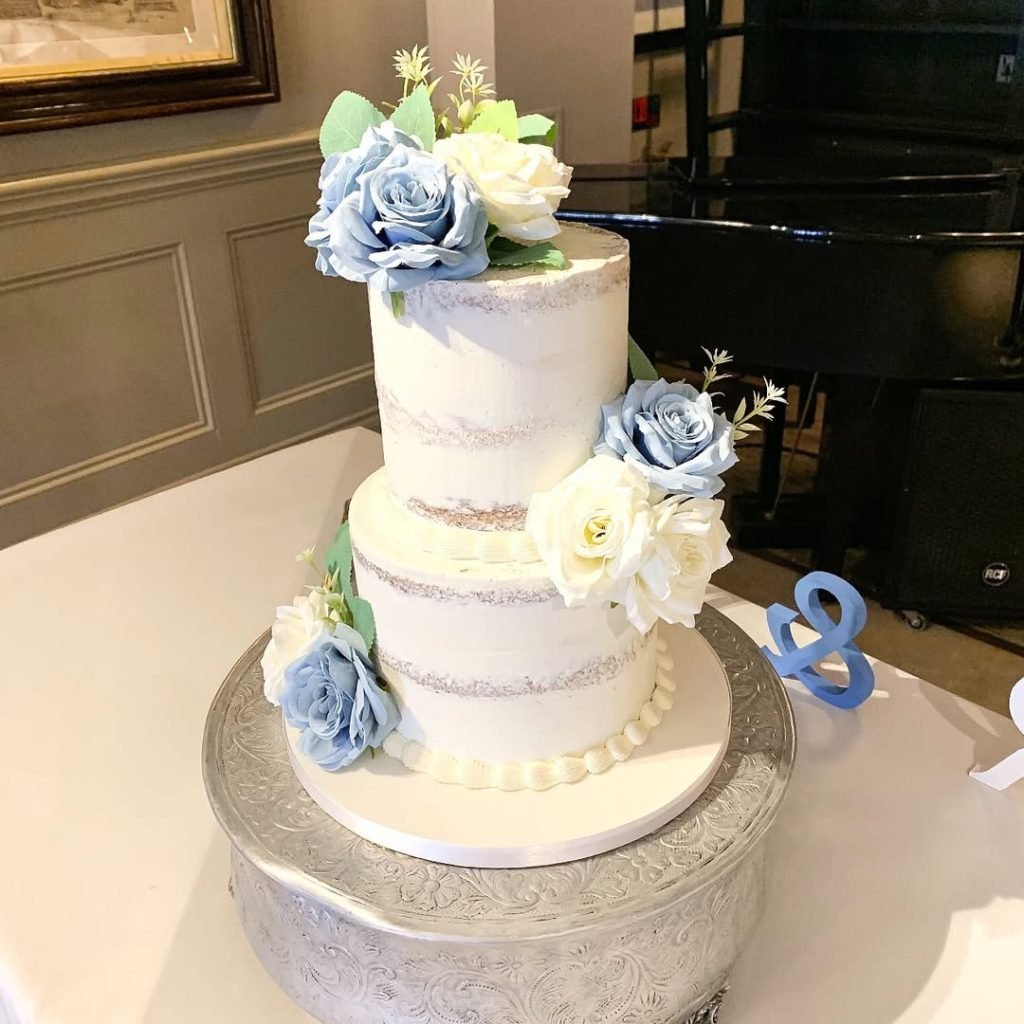 23 Envy-Inducing Semi Naked Wedding Cake Ideas You’ll Want for Your Big ...