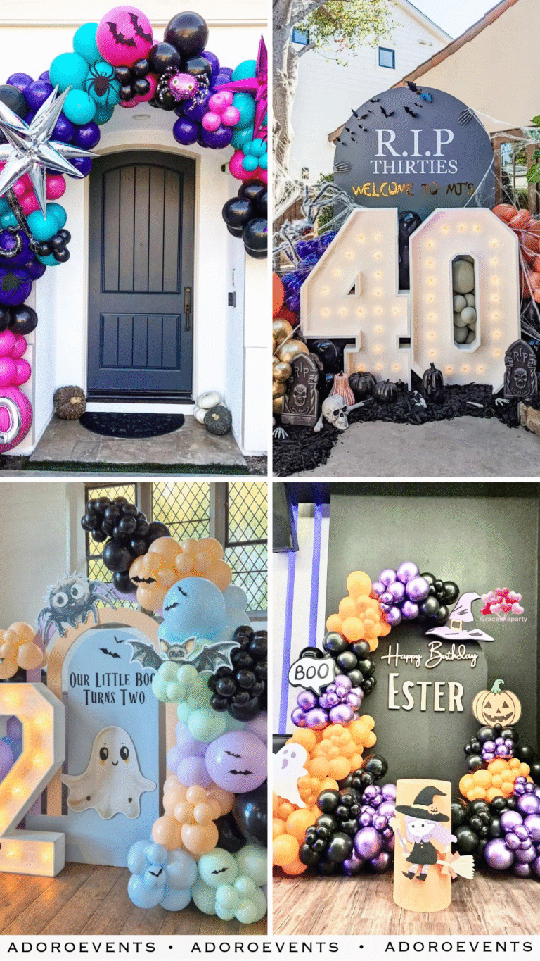 25 *Macabre* Halloween Birthday Decor Ideas Straight From the Shadows ...