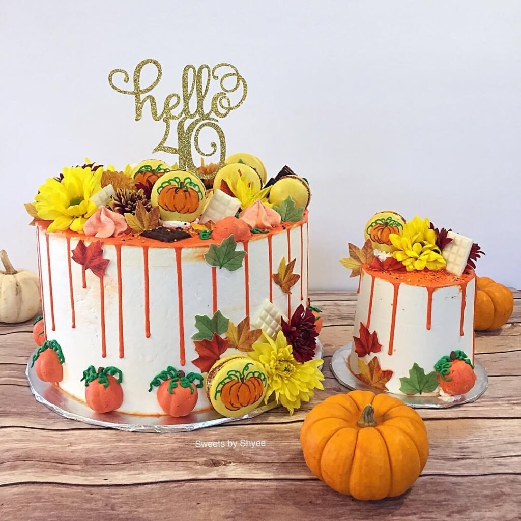 27 *Sweet-as-Honey* Fall Birthday Cake Ideas That Everyone Will Rave ...