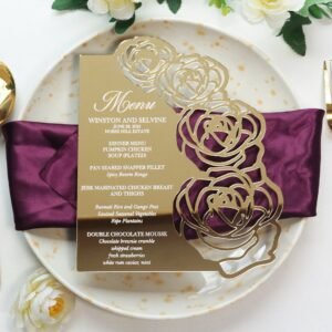 23 *Sophisticated* Wedding Menu Ideas That Whisper Luxury - AdoroEvents