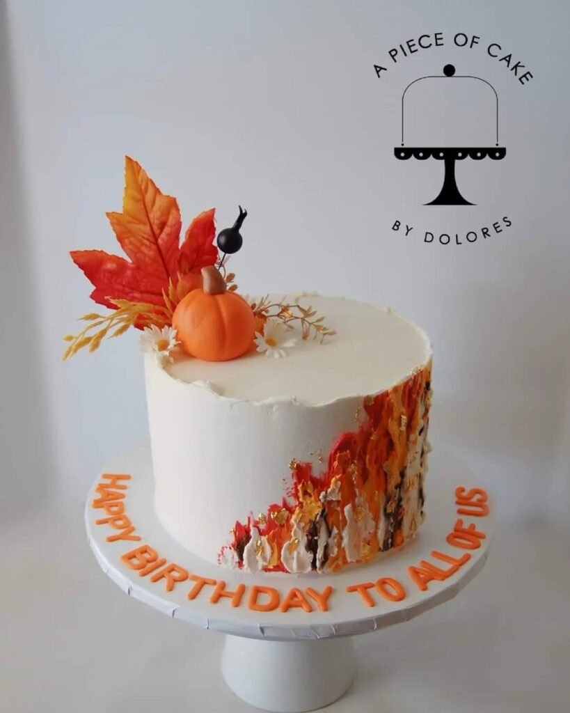 27 *Sweet-as-Honey* Fall Birthday Cake Ideas That Everyone Will Rave ...