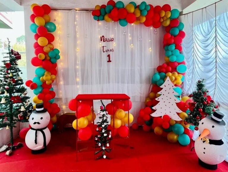 25 *Zesty* Christmas Birthday Party Decor Ideas That Crackle With ...