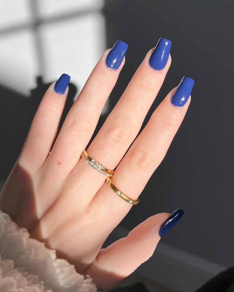 24 *It-Girl* Blue Wedding Nail Ideas That Nail the Modern Bride ...