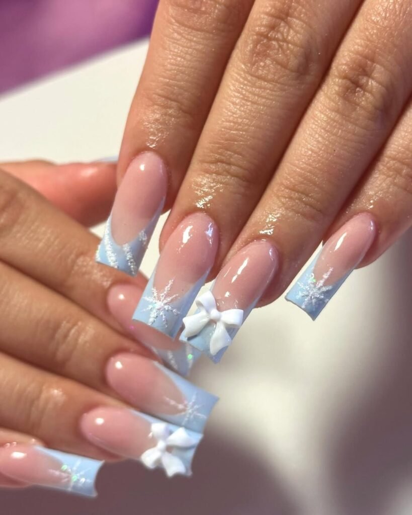 24 *It-Girl* Blue Wedding Nail Ideas That Nail the Modern Bride ...