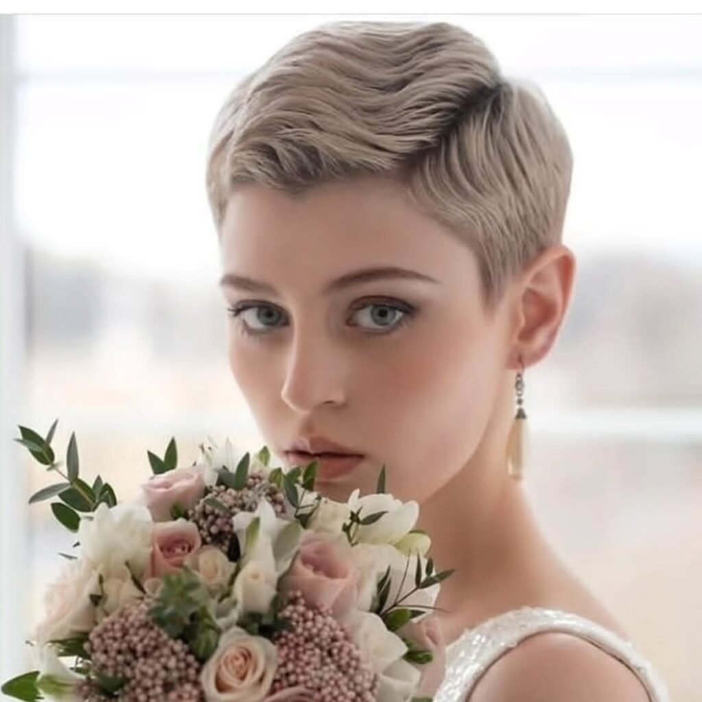 26 *Rebel-Chic* Pixie Cut Wedding Hairstyle Ideas That Flip the Script ...